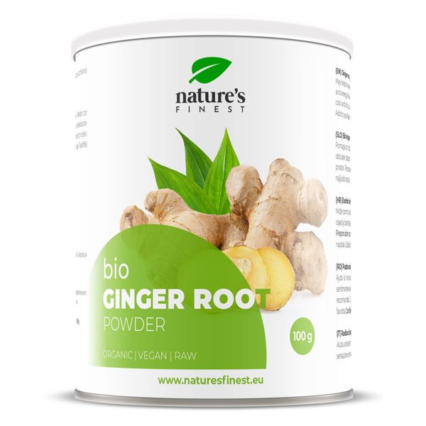 Ground Ginger Powder 100g - UK Certified, Supports Digestion, Nausea ...