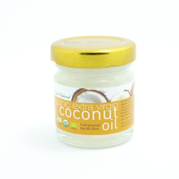Organic Cold-pressed Extra Virgin Coconut Oil 30ml | Happy Families ...